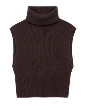 Simkhai Sleeveless High-neck Knit Top
