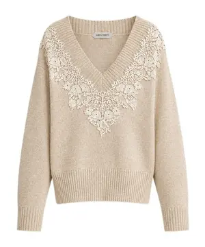 Alberta Ferretti V Neck Sweaters For Women