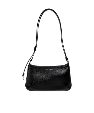 Palm Angels Logo Shoulder Bag - Black