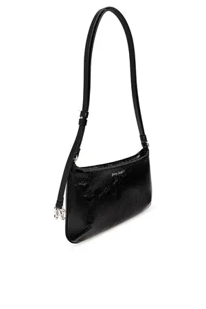 Palm Angels Logo Shoulder Bag - Black