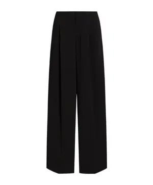 Alberta Ferretti Wide-leg Trousers - Black