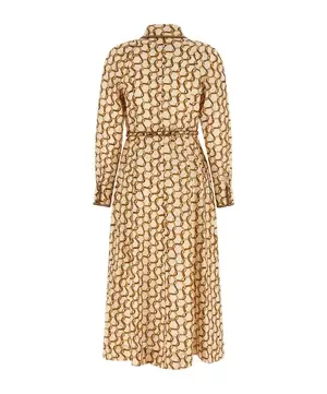 Zimmermann Long-sleeved Belted Maxi Dress