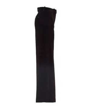 CIRCOLO 1901 Tailored Straight-leg Velvet-like Pants