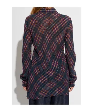 Dries Van Noten Fitted Lurex Shirt