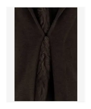 Bruno Manetti Fur Trim Short Coat
