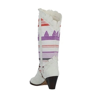 Isabel Marant Étoile Multicolor Pointed Toe Cone Heel Boots