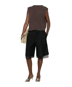 Herno Sleeveless High-neck Sweater