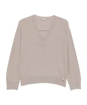 Herno Long-sleeved Sweater - Nude