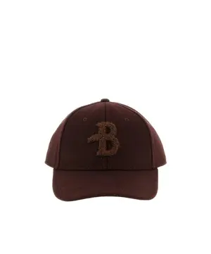 BALLANTYNE Monogram Patch Cap - Brown
