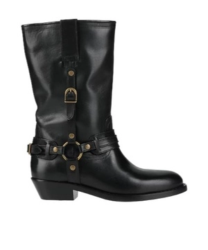 Isabel Marant Étoile Roundtoe Blockheel Ankle Boots - Black