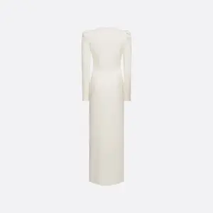 Alessandra Rich Bow-detail Puff-sleeve Dress