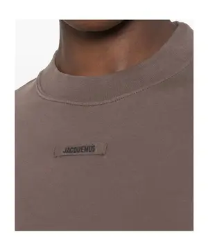Jacquemus Long Sleeve Logo T-shirt