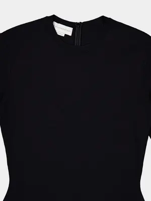 Stella McCartney Knit Midi Dress With Flared Sleeves