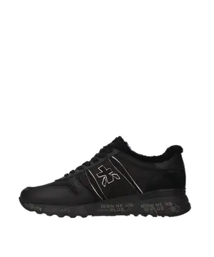 Premiata Round Toe Lace-up Sneakers