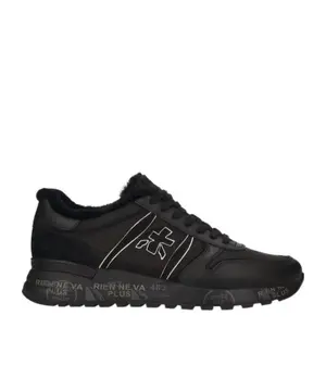 Premiata Round Toe Lace-up Sneakers