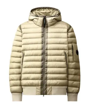 C.P. COMPANY D.d. Shell Hooded Lens Down Jacket