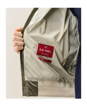 C.P. COMPANY D.d. Shell Hooded Lens Down Jacket