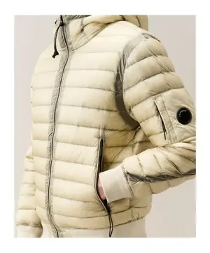 C.P. COMPANY D.d. Shell Hooded Lens Down Jacket