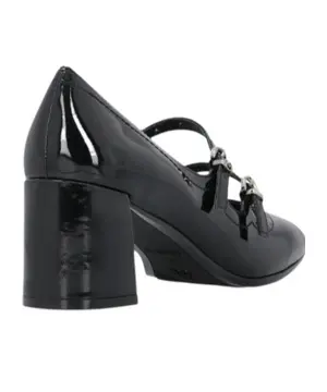 Pinko Patent-finish Brogue-detail Pumps