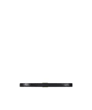 Elisabetta Franchi Patterned Logo Buckle Belt - No