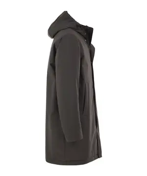 Herno Hooded Parka With Concealed Fastening