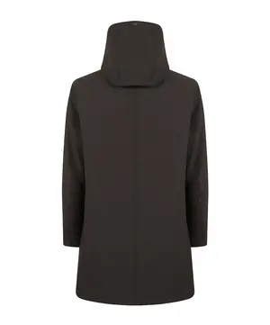 Herno Hooded Parka With Concealed Fastening