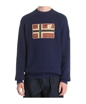 NAPAPIJRI Logo Patch Knitted Sweater