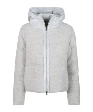 Herno Sequin-embellished Hooded Padded Jacket