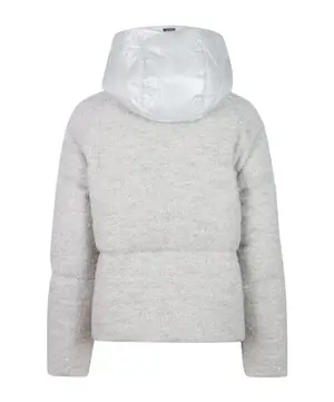 Herno Sequin-embellished Hooded Padded Jacket