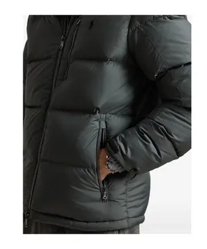 Polo Ralph Lauren Quilted Down Hooded Jacket - Grey