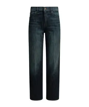 7 For All Mankind Stovepipe Flared-leg Jeans