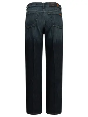 7 For All Mankind Stovepipe Flared-leg Jeans