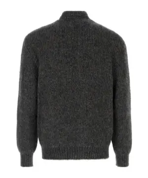 Giorgio Armani Ribbed Knit Cardigan