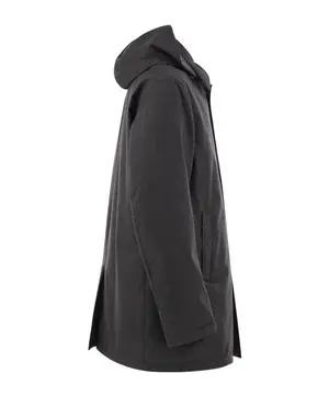 Herno Long Sleeve Down Jacket With Stand Collar - Grey