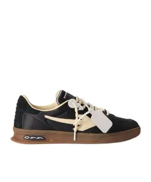 Off-White Lace-up Low-top Casual Sneakers - Multicolor