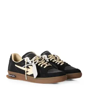 Off-White Lace-up Low-top Casual Sneakers - Multicolor