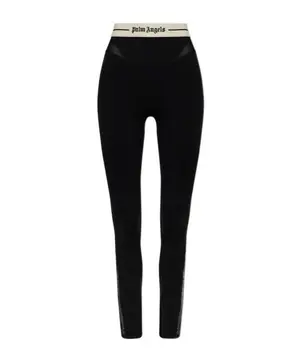 Palm Angels Elastic-waist Leggings