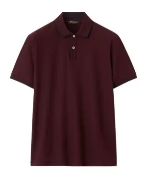 Loro Piana Brentwood Polo - Grape Peel