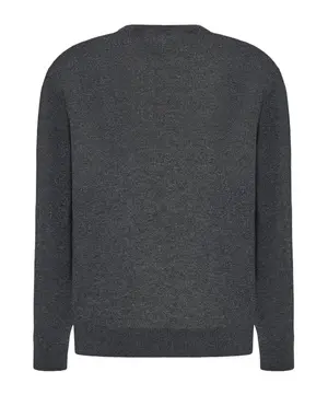 THE ROW Long-sleeve V-neck Top