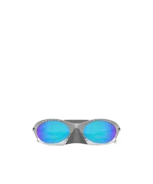 Oakley Plantaris Oval-frame Sunglasses - Gray