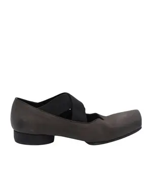 UMA WANG Square-toe Ballet Flats - Black