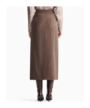 Giorgio Armani Long Wrap Skirt