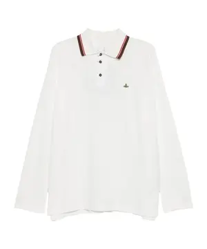 VIVIENNE WESTWOOD Long Sleeve Polo Shirt - No