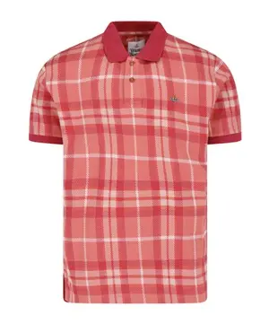 VIVIENNE WESTWOOD Checked Polo Shirt - Red