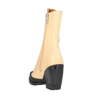 Chloé Two-tone Lace-up Ankle Boots