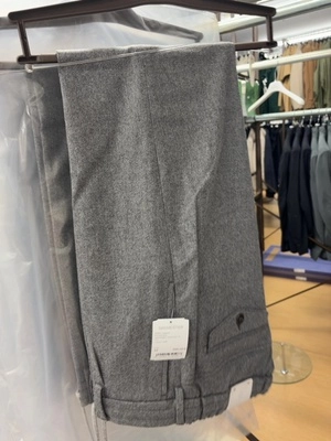 Eleventy Straight-leg Drawstring Trousers - Gray
