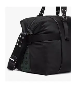 Mcm Ottomar Nova Weekender Bag In Monogram Econyl