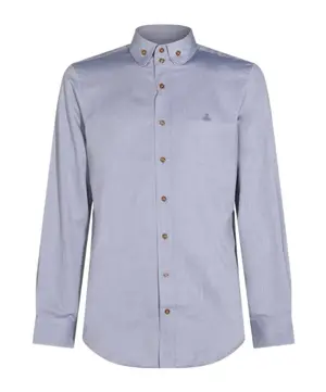 VIVIENNE WESTWOOD Vivienne Westwood Karl Button-Down Shirt Light Blue