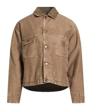MAISON MARGIELA Casual Jacket With Classic Collar And Corduroy Trims
