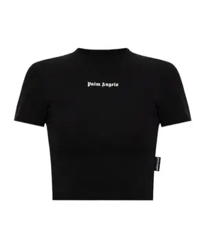 Palm Angels Short-sleeved T-shirt - Black